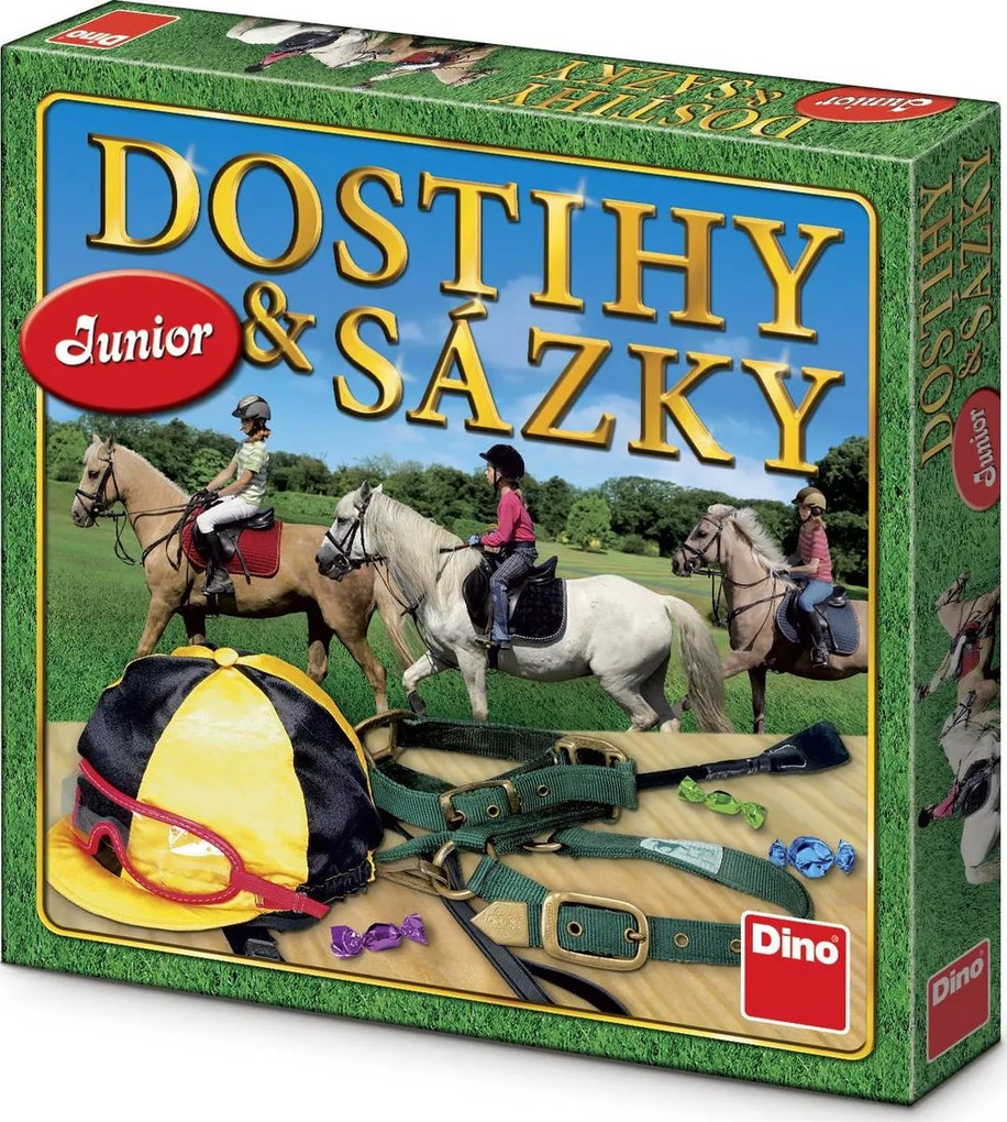 DINO Hra Dostihy a sázky junior *SPOLEČENSKÉ HRY* dn623279