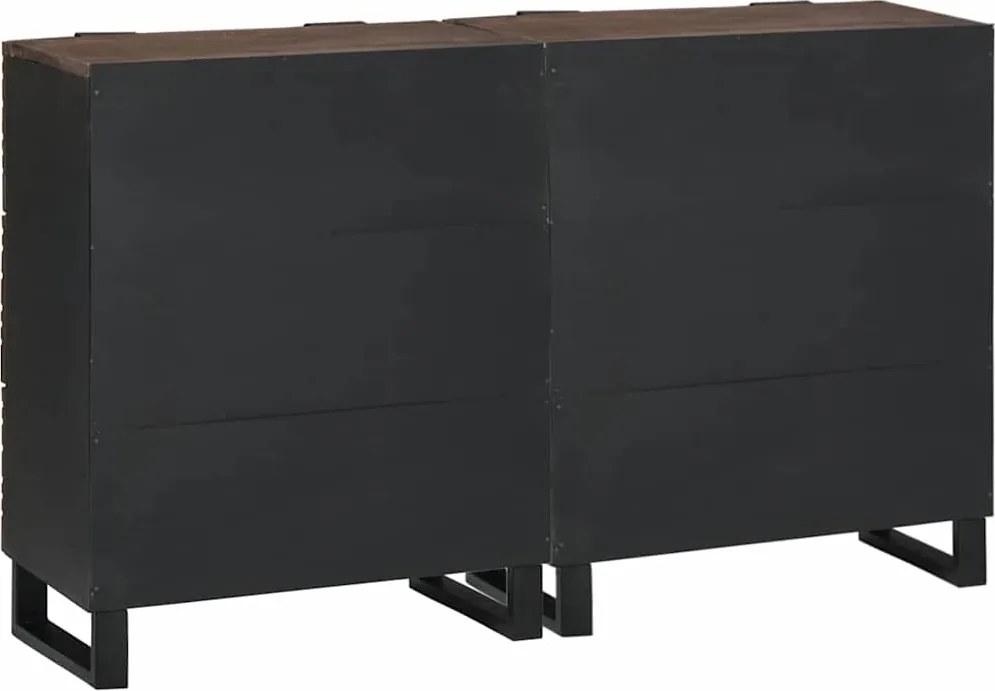 Sestava komody 2 ks Vlašský ořech 120 x 33 x 75 cm 3310052