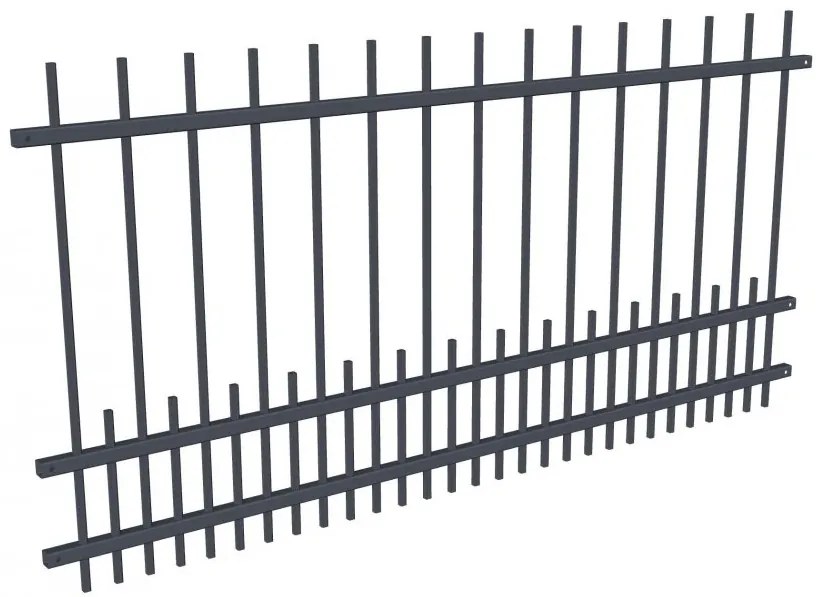 Kovové plotové pole PLP74