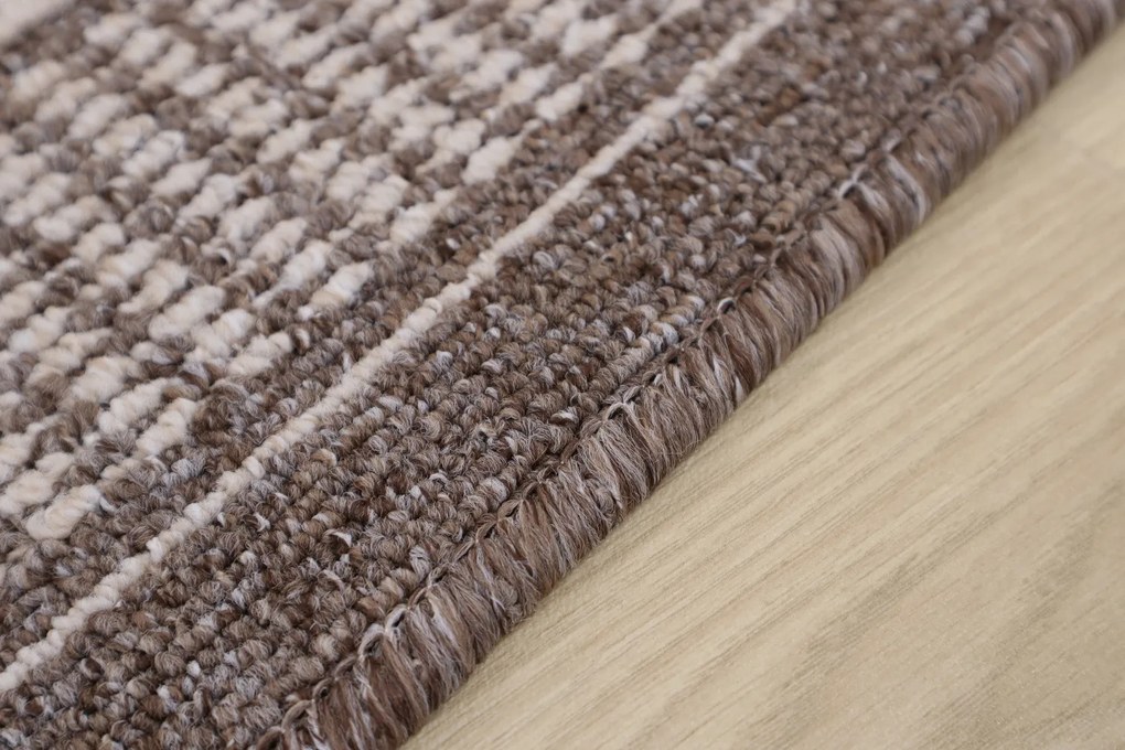Condor Carpets, AKCE: 67x80 cm Běhoun na míru Promenade 8714 - obšitý ze všech stran, béžová, chodba / předsíň