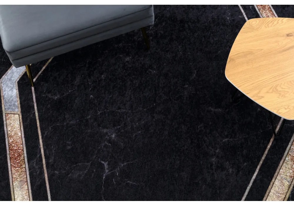 Kusový koberec Acepa černý 160x220cm