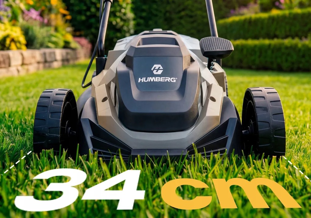 Elektrická sekačka HM-612, 1400W, 34cm | Humberg