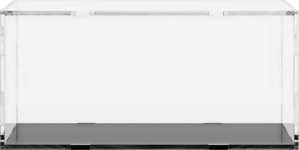 Průhledná reklamní krabice 30 x 15 x 14 cm akrylová 154911