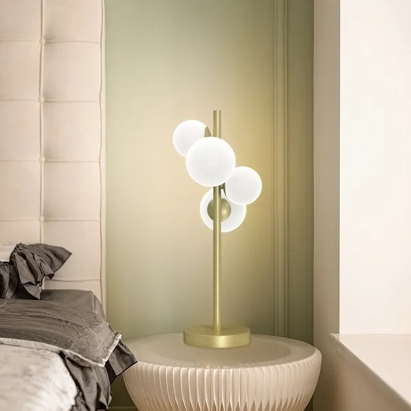 ONLI - Stolní lampa PALOMA 4xG9/10W/230V 48 cm zlatá