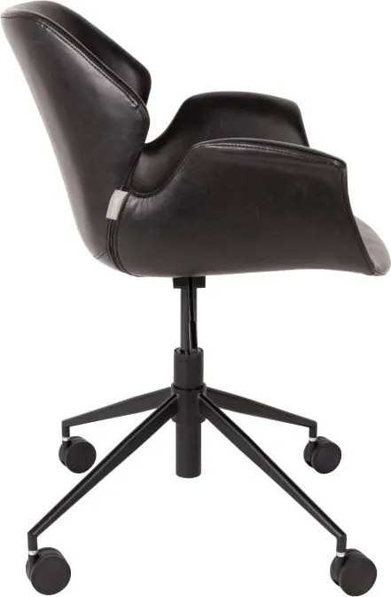 Černá kancelářská židle Zuiver Office Chair Nikki