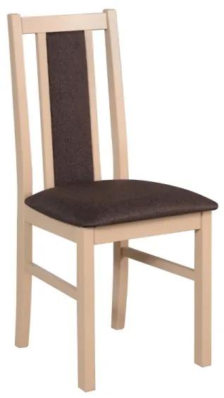 Drewmix jídelní sestava DX 3 odstín dřeva (židle + nohy stolu) grandson, odstín lamina (deska stolu) grandson, potahový materiál látka s doplatkem
