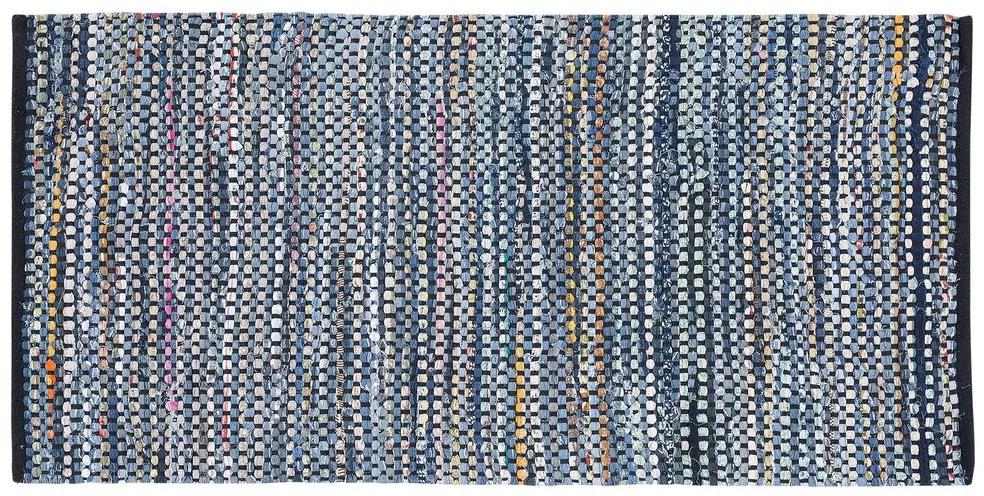 Vícebarevný bavlněný koberec 80x150 cm - ALANYA