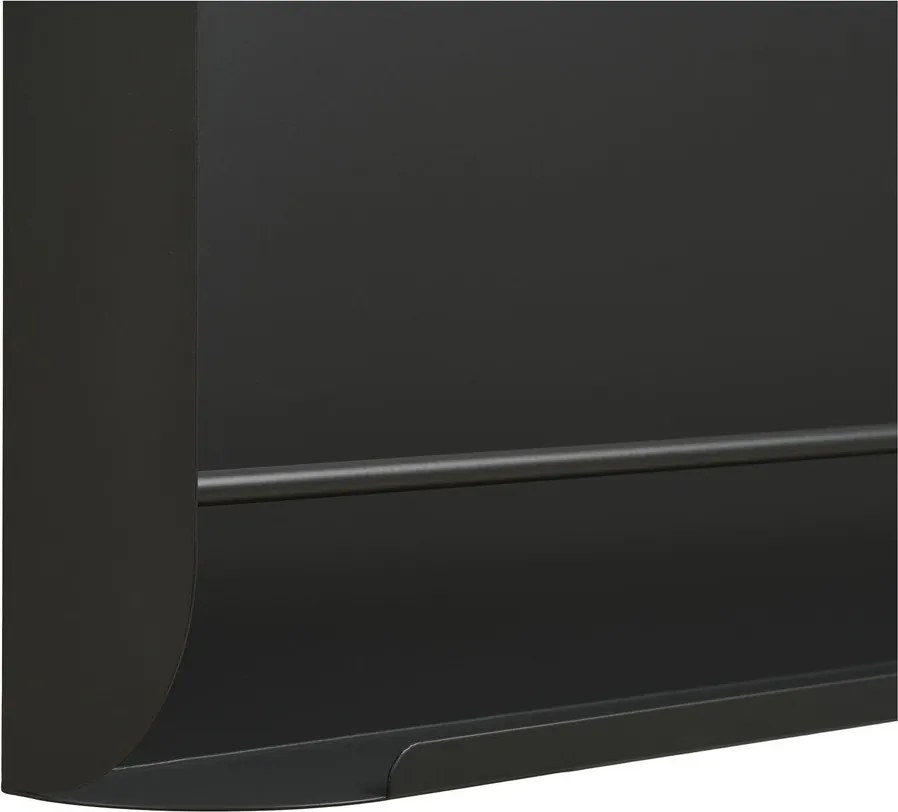 Tmavě šedá kovová police 60 cm Volterra – House Nordic