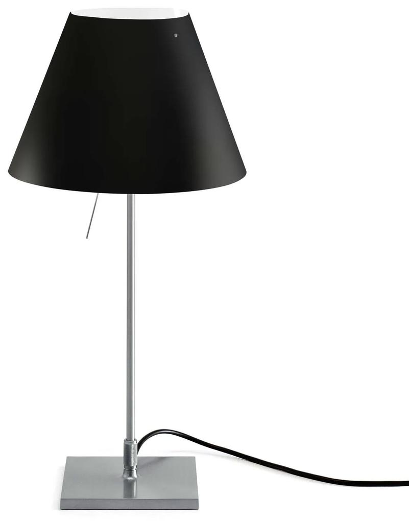 Luceplan Costanzina stolní lampa hliník, černá