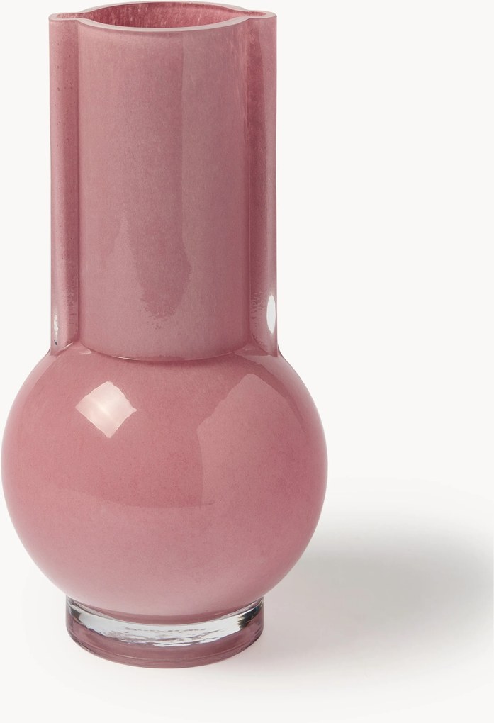 Designová váza ze skla Flamingo