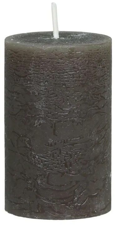 Kávová široká svíčka Macon Rustic coffee - Ø 5*8cm/ 16h
