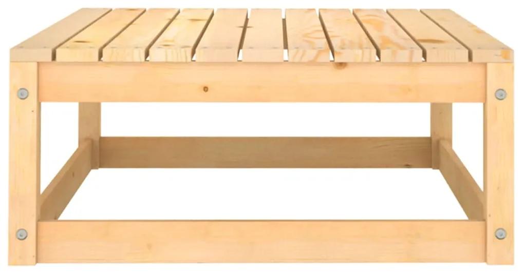 3dílná zahradní sedací souprava masivní borové dřevo - Default Title