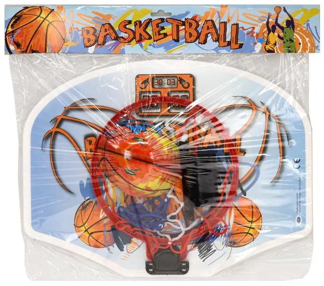 Basketbalový koš 41x31 cm s míčem