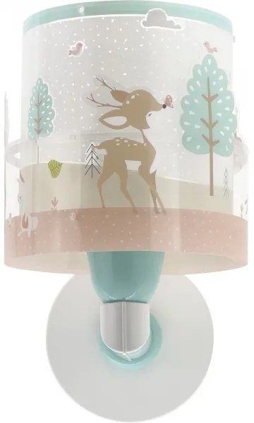 Dalber 61279 - Dětské nástěnné svítidlo LOVING DEER 1xE27/60W/230V