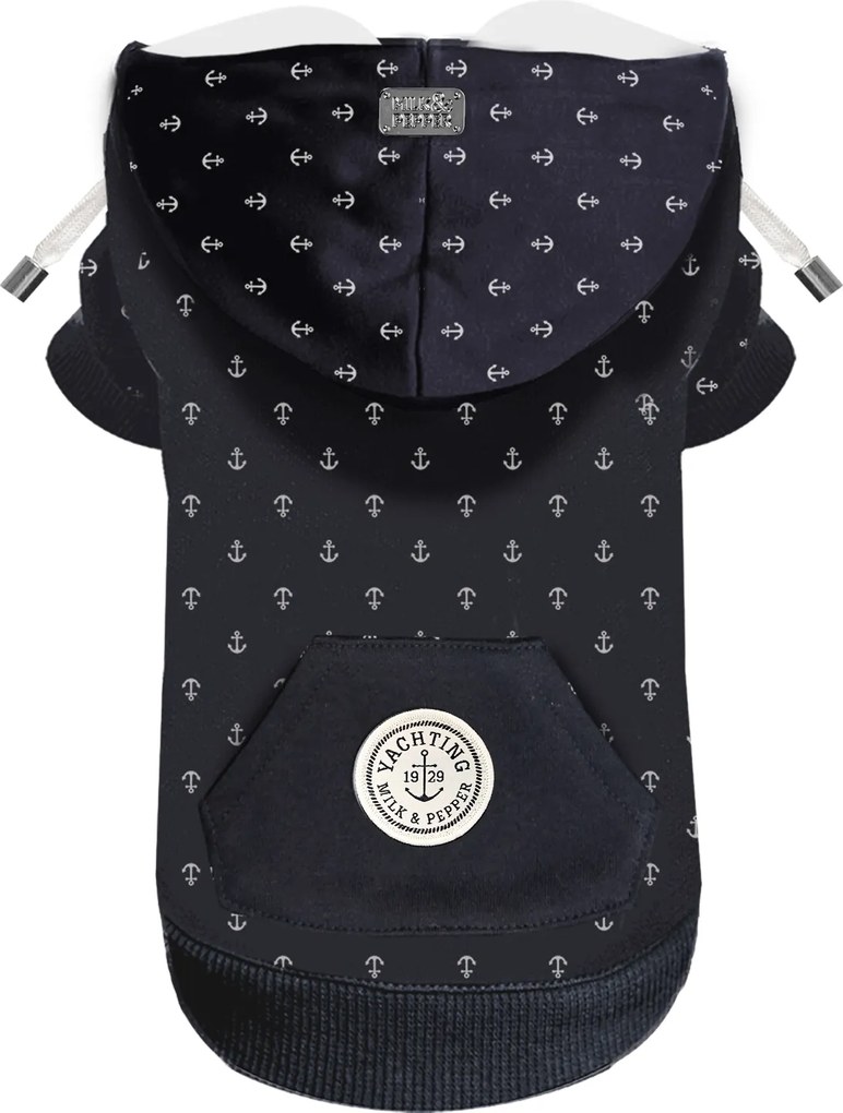 MILK&PEPPER Mikina pro buldočky Ewen Marine Velikost: 38L