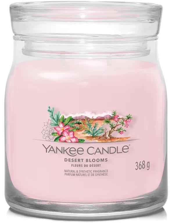 Yankee Candle – Signature svíčka Desert Blooms (Pouštní květiny) Velikost: střední 368 g