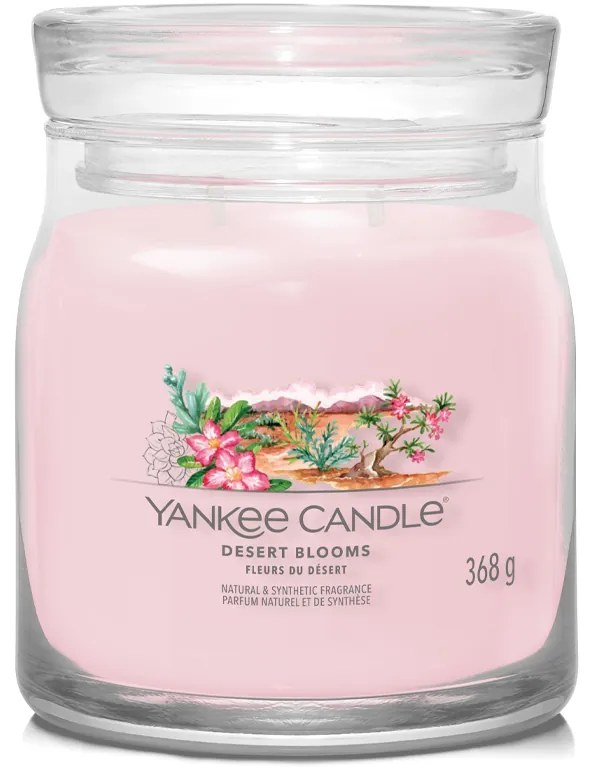 Yankee Candle – Signature svíčka Desert Blooms (Pouštní květiny) Velikost: velká 567 g