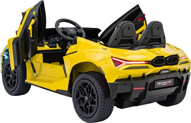 Elektrické autíčko Lamborghini Revuelto XL STRONG žluté