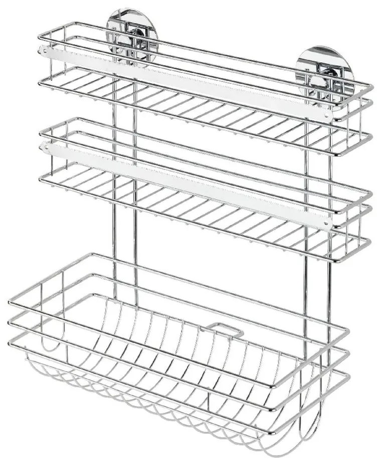 Samodržící držák na kuchyňské utěrky a folie Wenko Turbo-Loc, až 40 kg