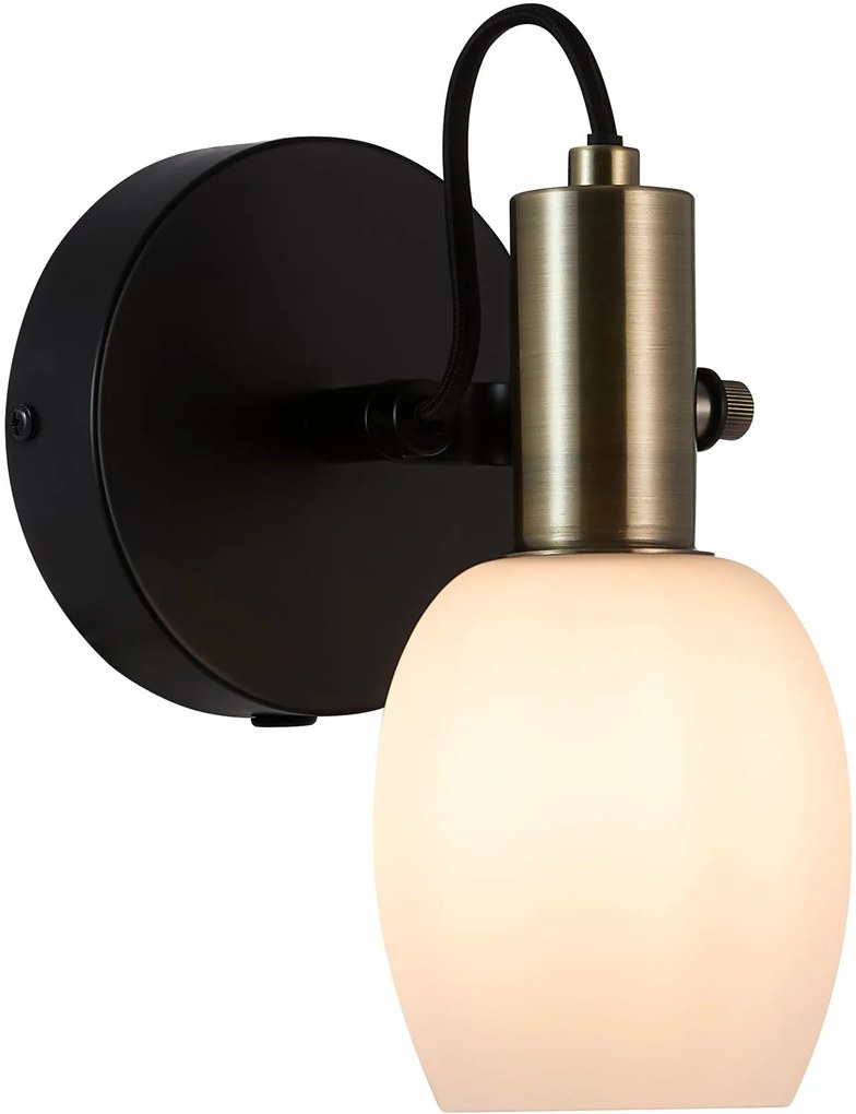 Nordlux Arild nástěnné svítidlo 1x40 W černá 2312291003