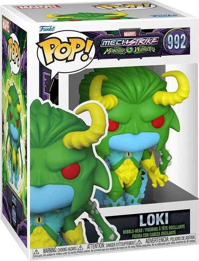 Funko pop marvel: monster hunters- loki