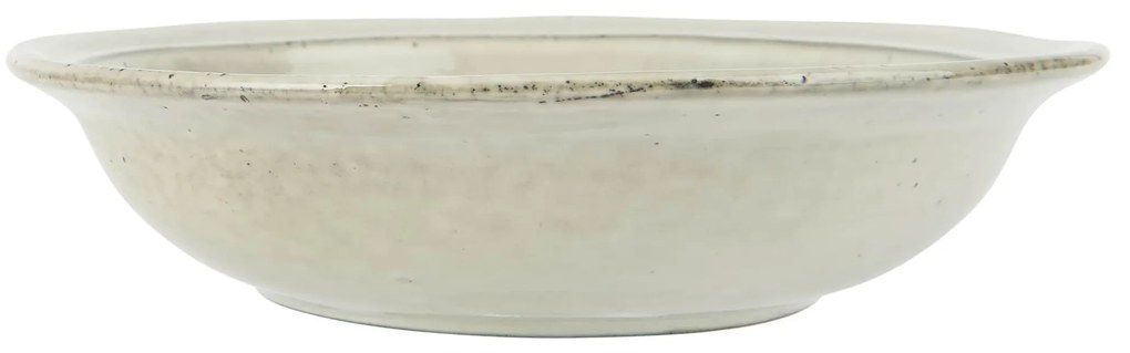 IB LAURSEN Polévkový talíř Sand Dunes 19cm, krémová barva, keramika