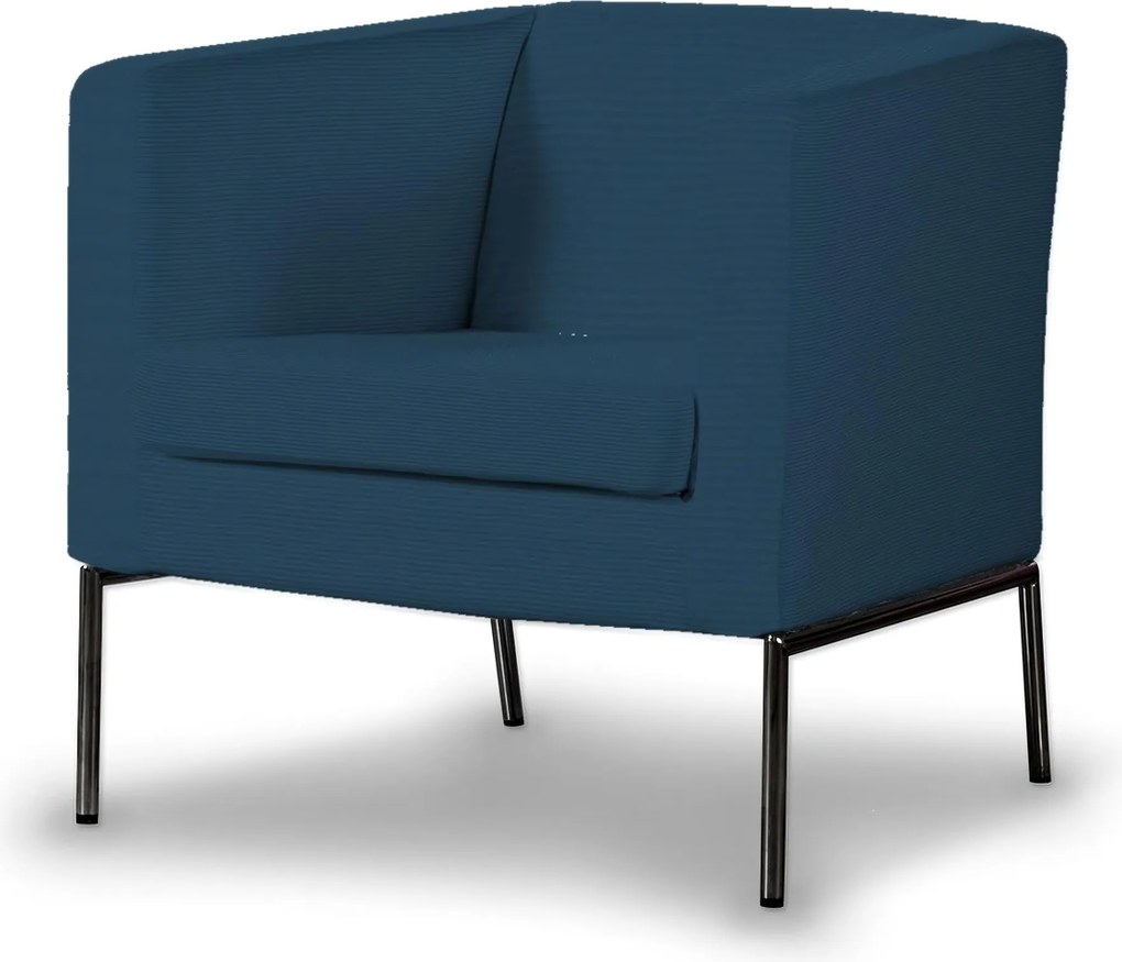Potah na křeslo IKEA Klappsta barva tmavě modrá