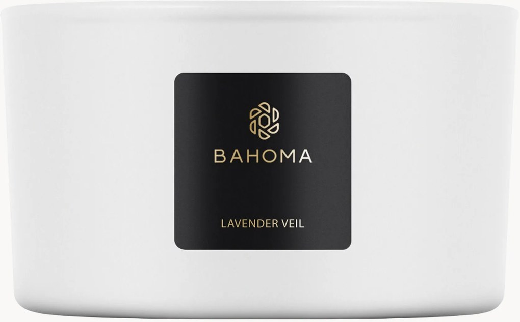 Vonná svíčka se třemi knoty Lavender Veil (bergamot, levandule, svěží zelené tóny)