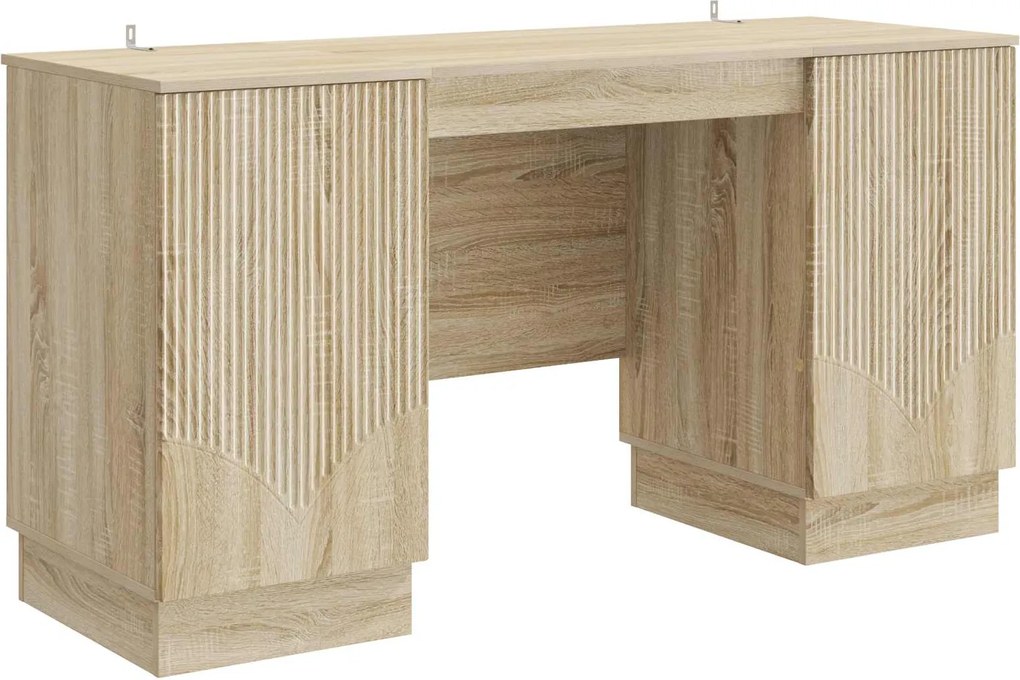 Stůl Dub sonoma 142,5 x 50 x 75 cm Kompozitní dřevo 3414623