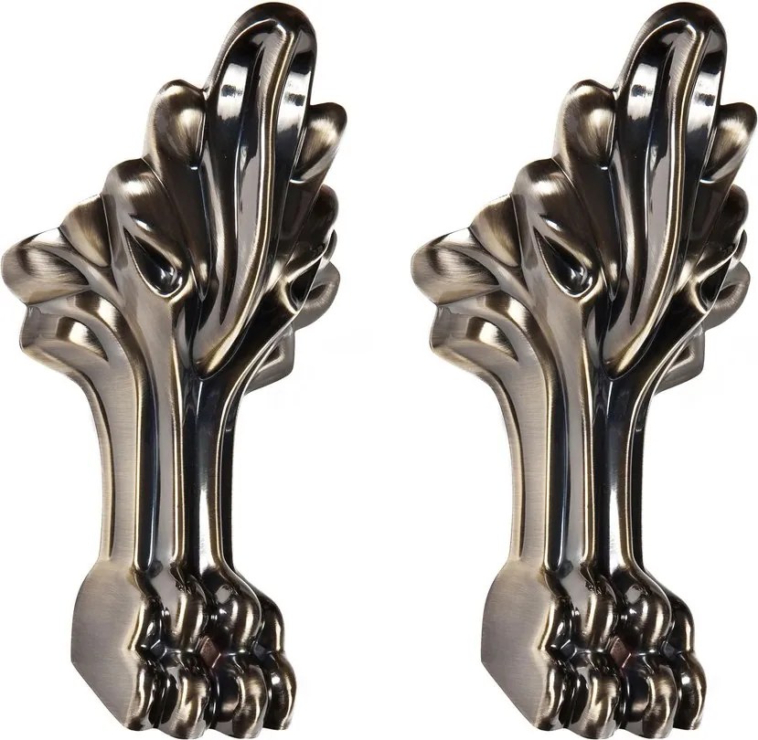 Polysan RETRO podpěrné nohy krátké 2 ks bronz 103700000020