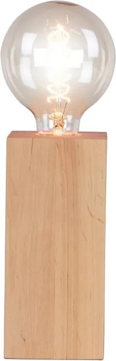Stolní lampa Ronny 18 cm, dřevo
