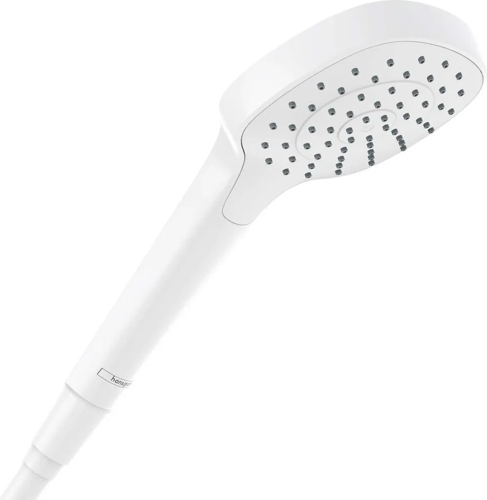 Hansgrohe Croma E - Sprchová hlavice, EcoSmart, matná bílá 26815700