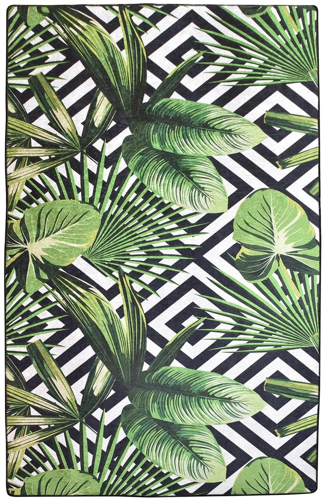 Conceptum Hypnose Kusový koberec Tropic Djt, Vícebarevná, 80 x 200 cm