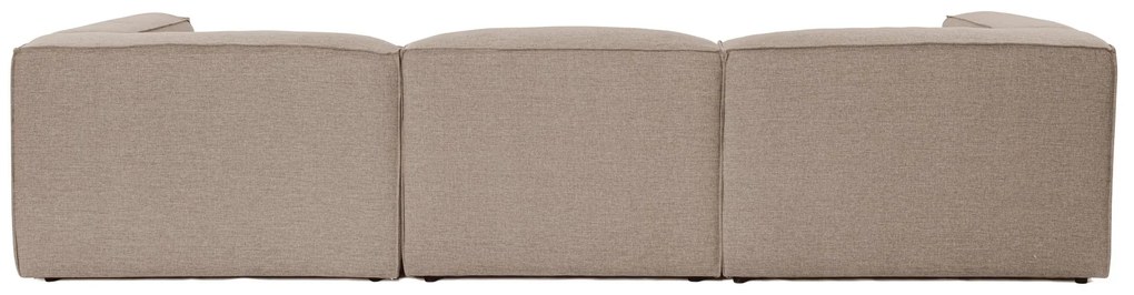 Atelier del Sofa Rohová sedací souprava Fora - Brown, Hnědá