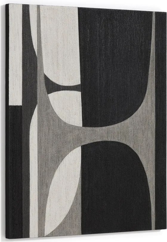 Ručně malovaný obraz na plátně 80x100 cm Onure – Kave Home