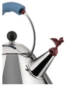 Nerezová konvice Bird Light Blue 2 L Alessi