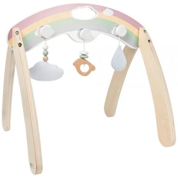 Montessori Duhová dětská hrazda pro miminka