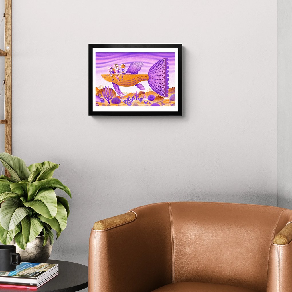 Dávid Soboň | Desert Journey Rám: Bílý, Velikost: 40 x 60 cm