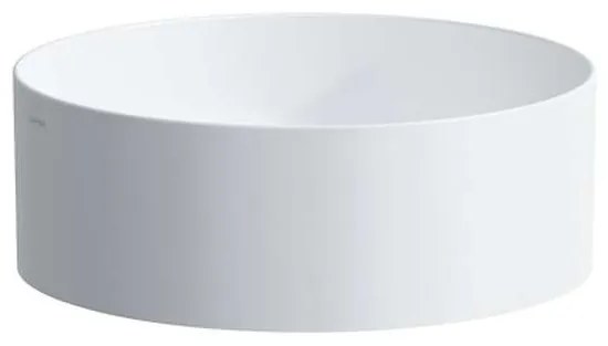 Laufen Living - Umyvadlová mísa, průměr 38 cm, s LCC, bílá H8114354001121
