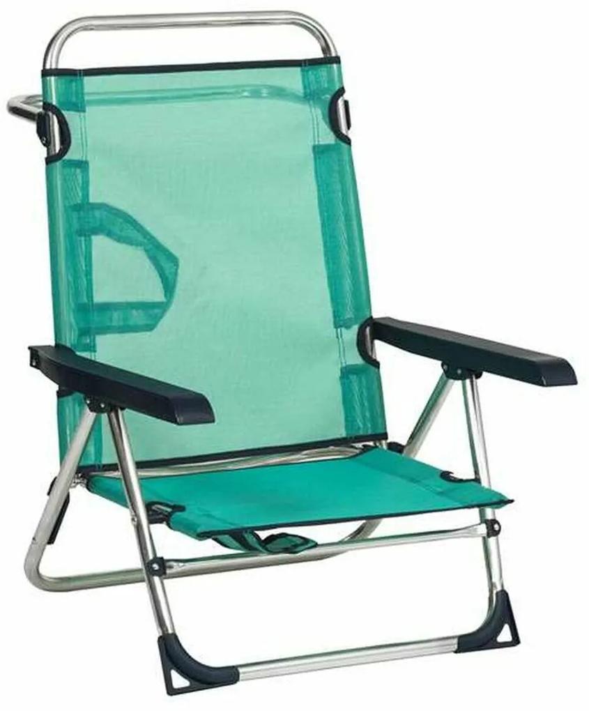 Plážová židle Alco 79,5 x 59,5 x 56 cm Zelená