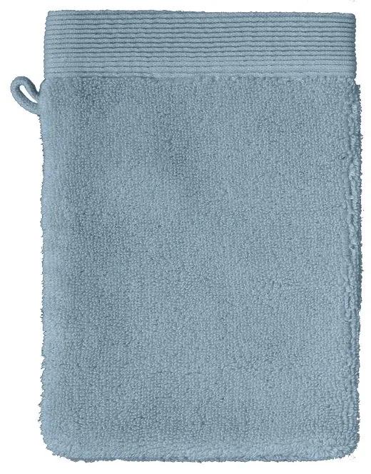 SCANquilt modalový ručník MODAL SOFT šedomodrá žínka 15 x 21 cm