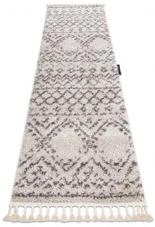 Dywany Luszczow Kusový koberec, běhoun BERBER RABAT, krémovýová Rozměr koberce: 70 x 300 cm