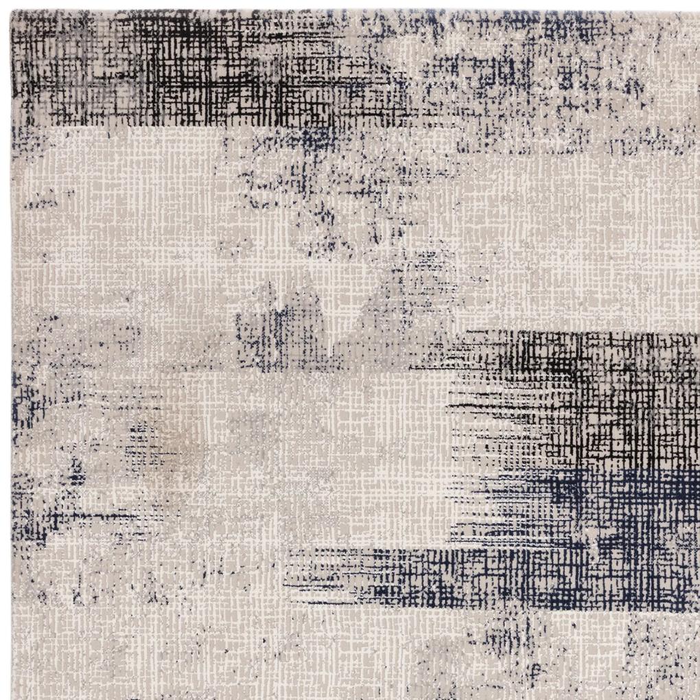 Tribeca Design Kusový koberec Zoom Lines Blue Rozměry: 160x230 cm