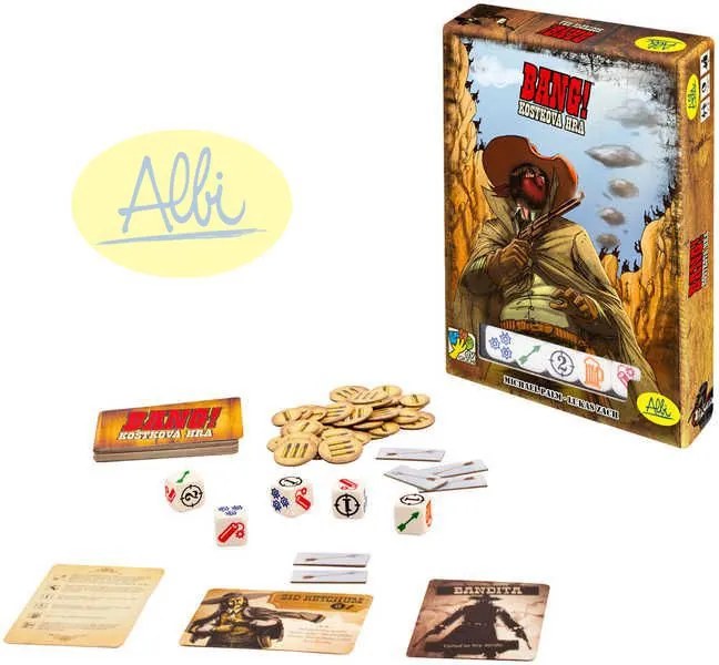 ALBI HRA BANG! kostková hra *SPOLEČENSKÉ HRY* alx80
