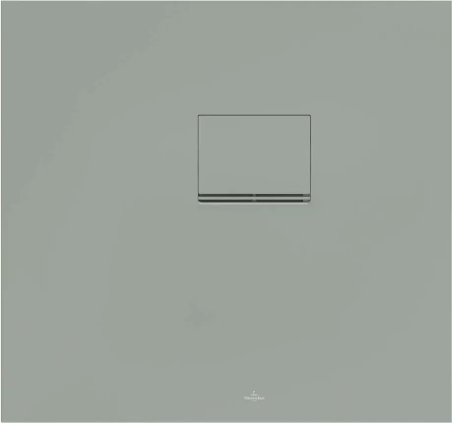 Villeroy & Boch Squaro Infinity - Sprchová vanička, 80x75 cm, Morning Green UDQ8075SQI2RV-R8
