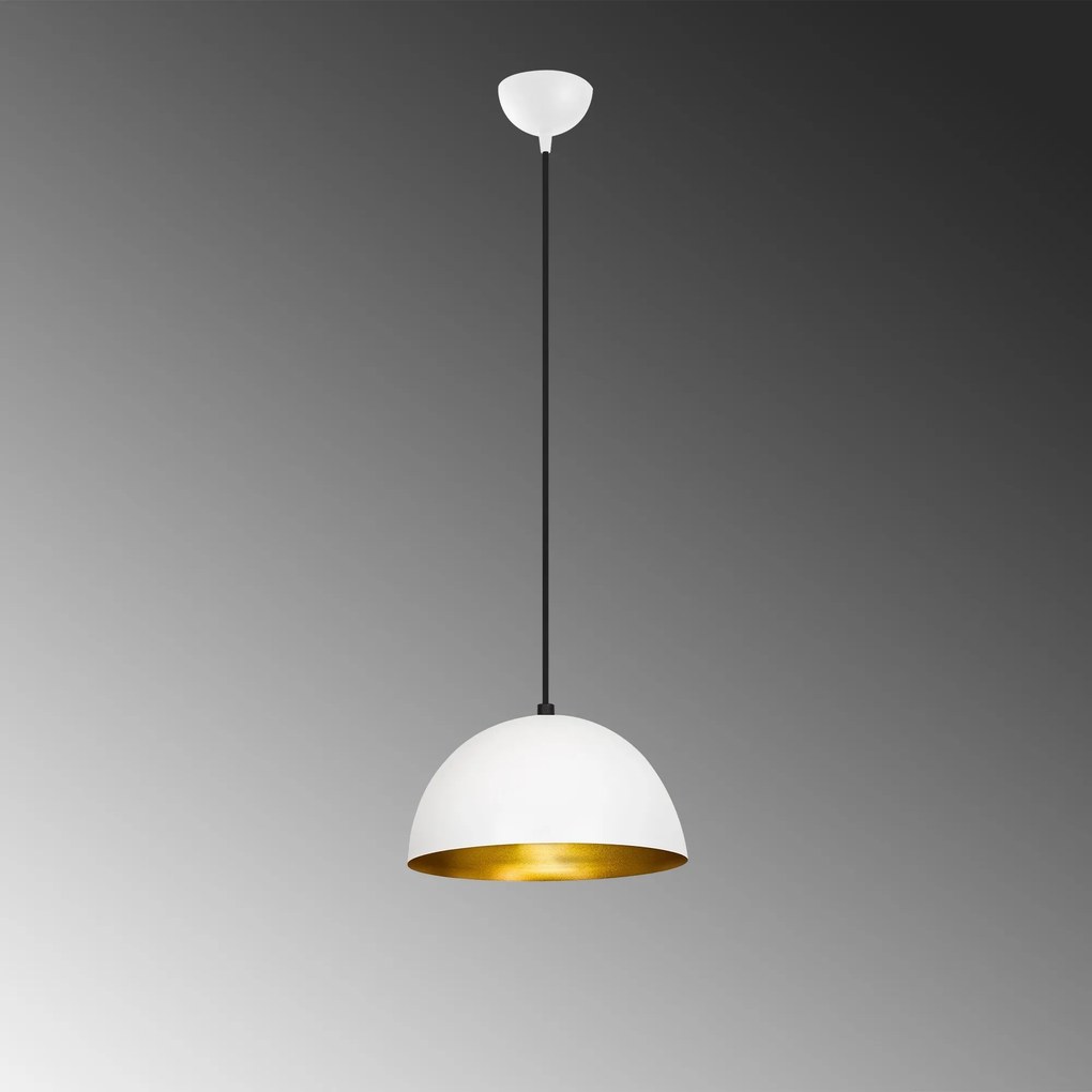 OPVIQ Závěsné světlo SIVANI bílé ø30 cm 892OPV1781