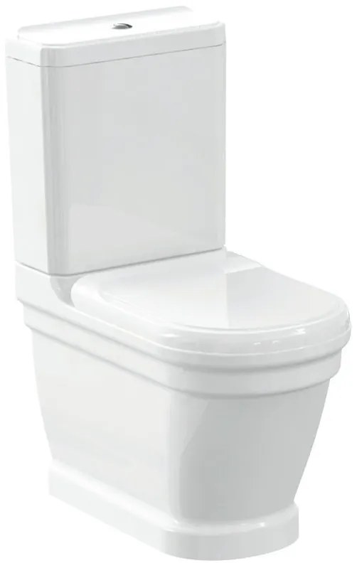 CREAVIT ANTIK WC kombi, spodní/zadní odpad, bílá WCSET08-ANTIK