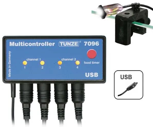 Počítač akvarijní - Multicontroller 7096 - regulace proud. čerpadel TUNZE