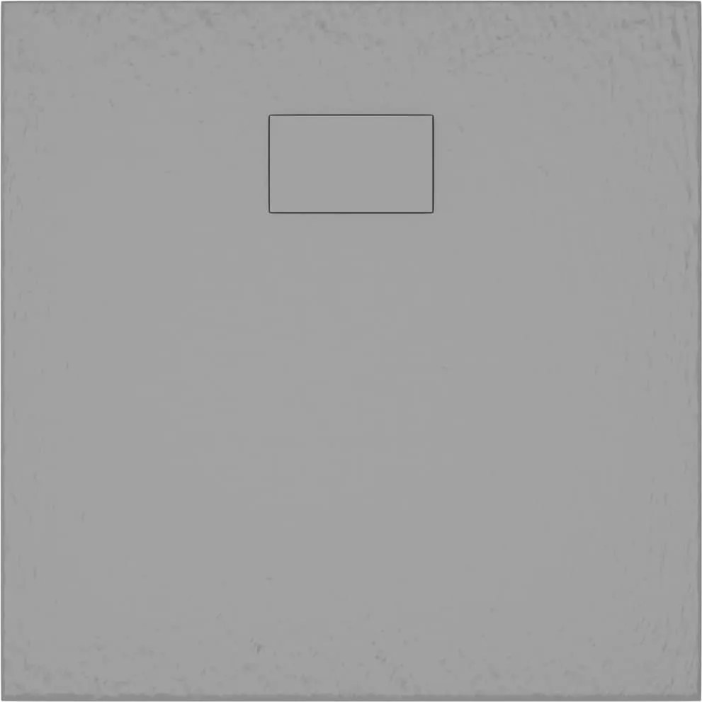 Sprchová vanička SMC šedá 90 x 90 cm 148933