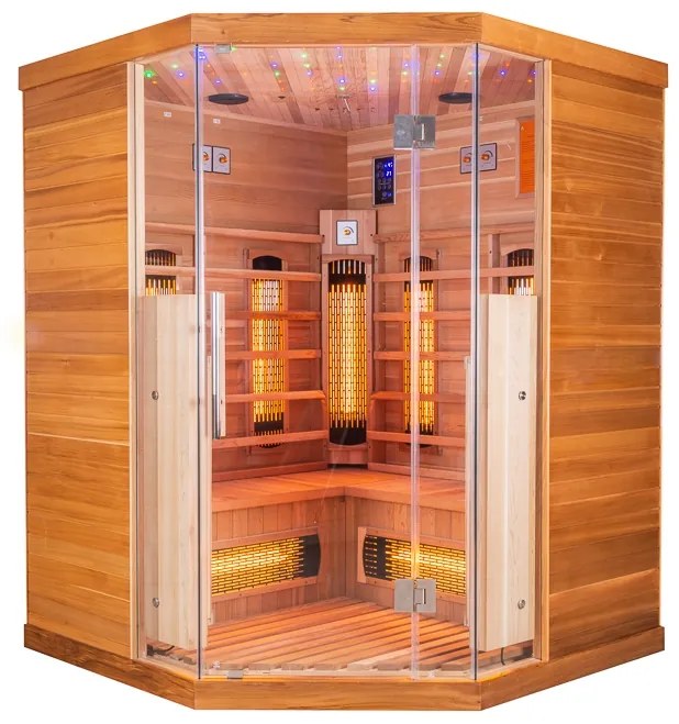 Infrasauna Cedr Superior 3/4 Exclusive